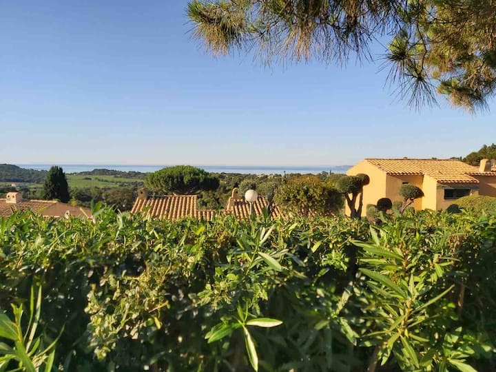 Très Beau Mas 3 Chambres, Vue Mer - La Croix-Valmer