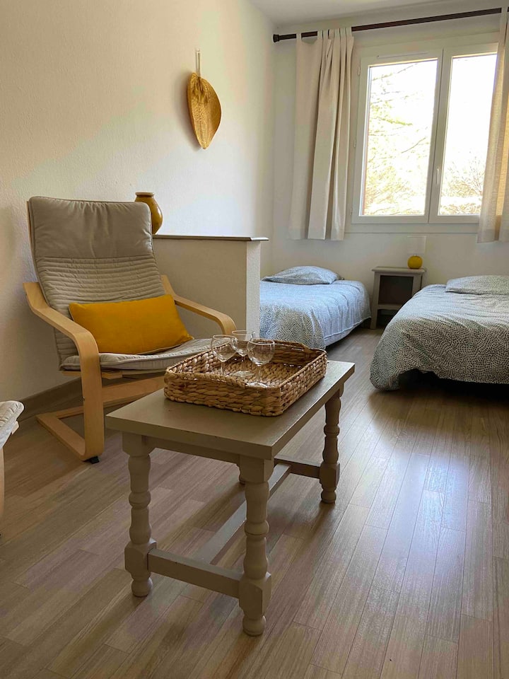 Studio 7 Confort Terrasse Et Wifi - Esparron-de-Verdon