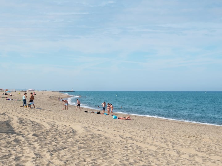 T3 - Parking - Plage / 6 Personnes - Leucate
