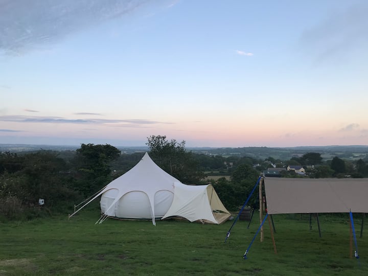 Belle Vue @ Ting Tang Eco Glamping Cornwall - Pool