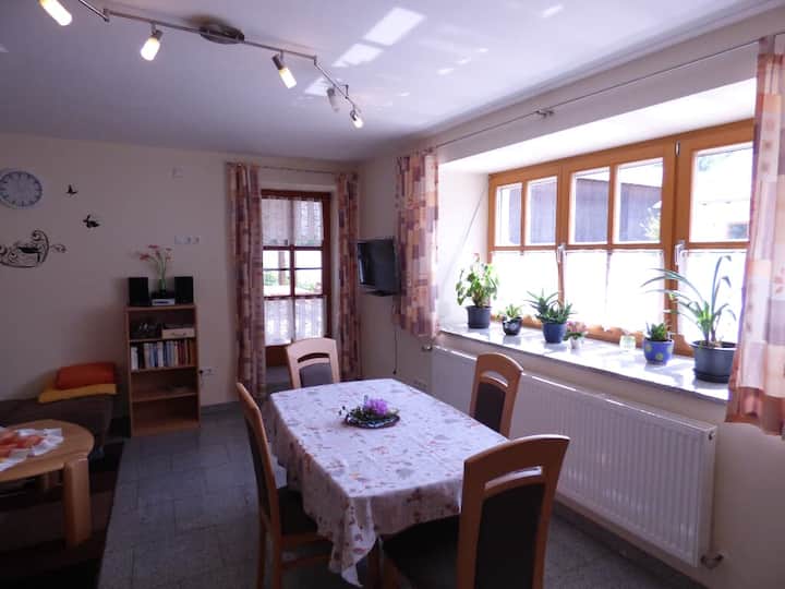 Gillingerhof (Chamerau), Ferienwohnung Hofblick (55qm) Behindertengerecht Mit Terrasse Für 2 Personen - Cham