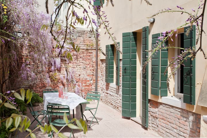 Simeone Ii @ Locappart - 2 éTages, Poutres &Jardin - Venice