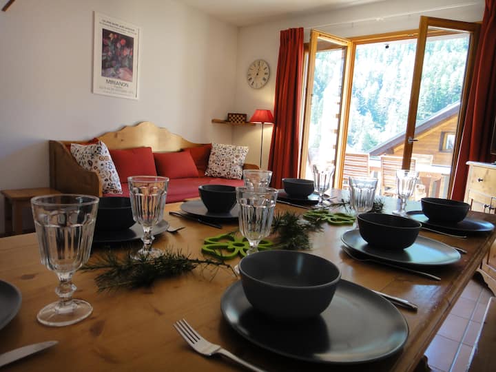 Vars Les Claux - Face Aux Pistes De Ski - Chalet 9 - Vars