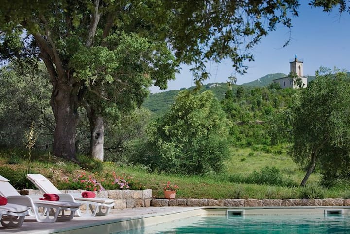 Superbe Villa Avec Piscine Et Jacuzzi Privatifs - Sartène