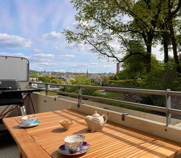 Balcony Luxury - Downtown - Calm Social Area - Oslo