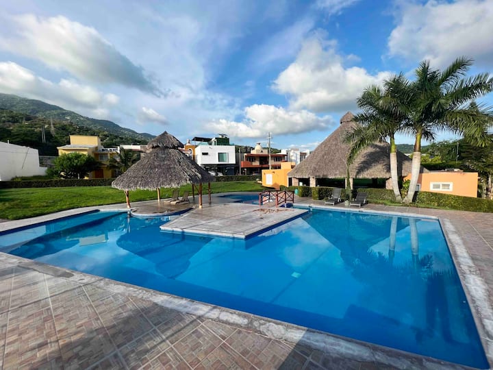 Mini Departamento Real Del Country Playa Alberca - Manzanillo, Colima, Mexico