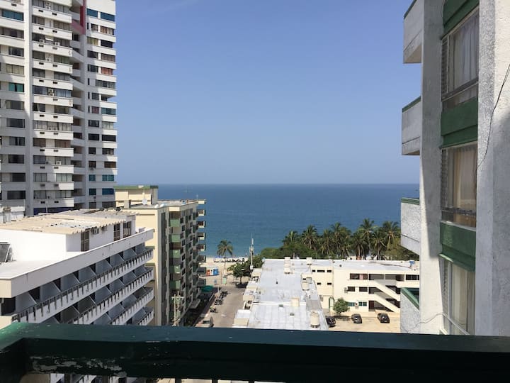 Rodadero Vista Al Mar A Una Cuadra Playa Rnt 82339 - Santa Marta, Colombia