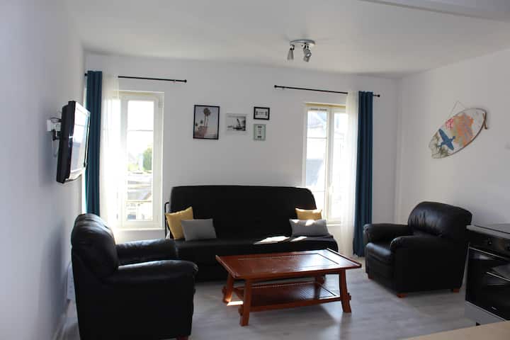 Appartement Centre De Crozon - 5 Min Des Plages - Crozon