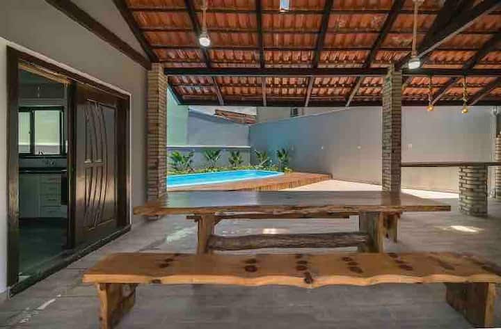 Casa Bombinhas Bombas Piscina Beira Mar 15 Pessoas - Bombinhas