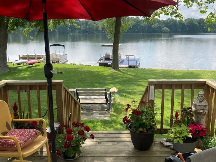 Peaceful Lakefront 1960 Cottage In Amish Area - Sturgis, MI