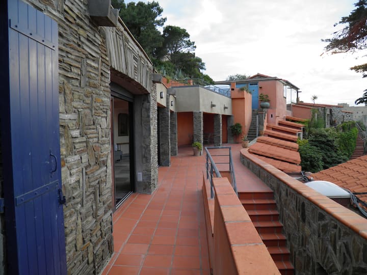 Villa Face Mer Plage De La Balette - Banyuls-sur-Mer