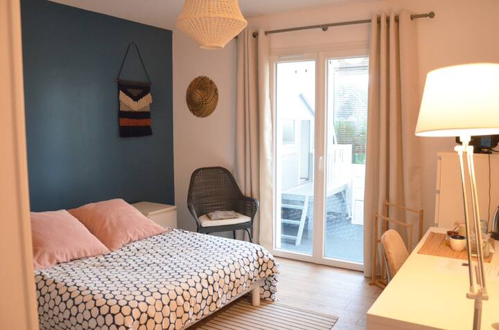 Chambre Indépendante Avec Sdb/wc - Proche Nantes - Port-Saint-Père
