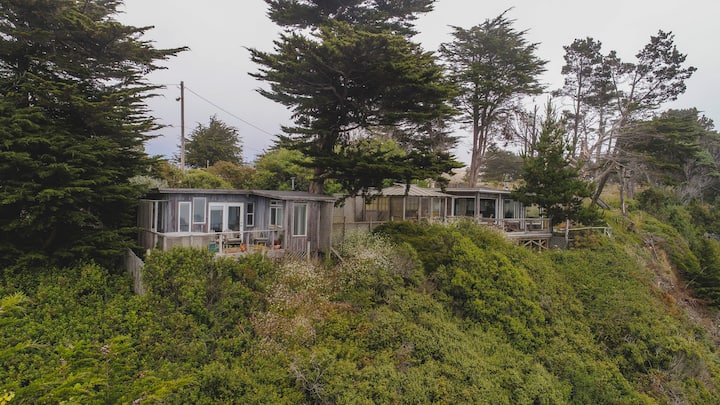 Mendocino Coast Cliffside Cottage—sea Cloud - Navarro River Redwoods State Park, Elk
