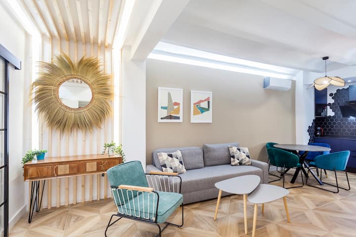 Modern&confort Plus !! 2 Hab. 5pax. New Concept - Valencia