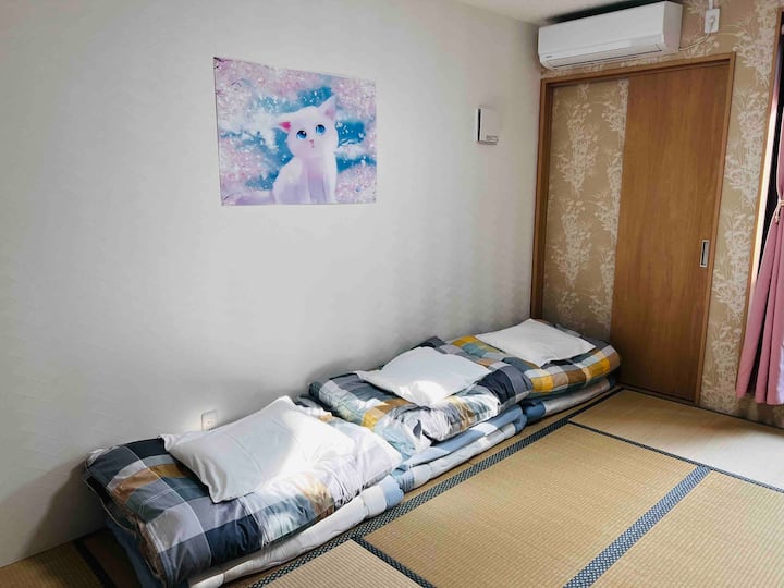 全新上线花跡民宿4号館203，关西机场直达萩之茶屋出站1分钟！难波，心斋桥4分钟车程！ - Osaka, Japan
