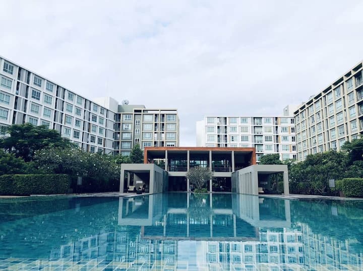 ♚♚♚ 豪华公寓 ♯ D Sign ♯ 크고 멋진 수영장 Sofa Bed ♚♚♚ - Chiang Mai