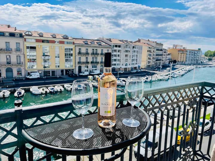 Appart Design Avec Vue Quais De Sète - 5 Min Gare - Sète