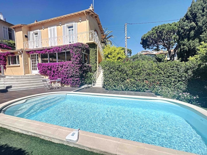 Villa Piscine Cannes 15min à Pied Plage Croisette - 坎城