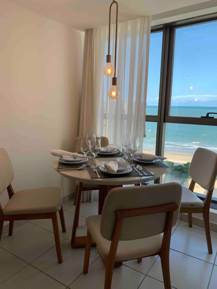 Flat De Luxo Com Linda Vista Para O Mar (1004) - Recife