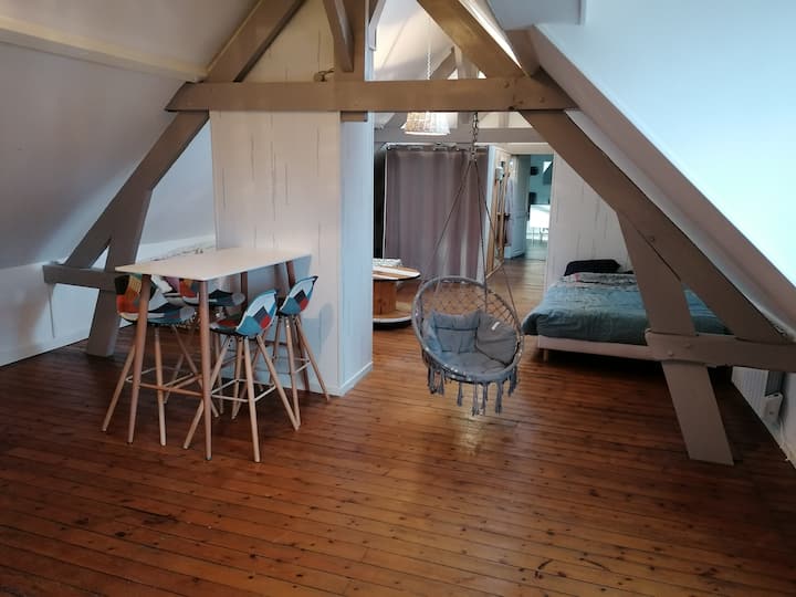 Studio 80m2, Idéal éTudiant (Tarif Long Séjour) - Calais