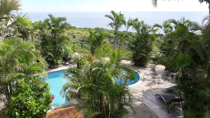 Grand Appartement 2 Ou 3 Pers Dans Villa Vue Mer - Saint-Leu