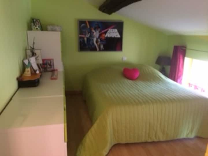 Chbre Climatisée Belle Maison, Centre Ville Calme. - Agen