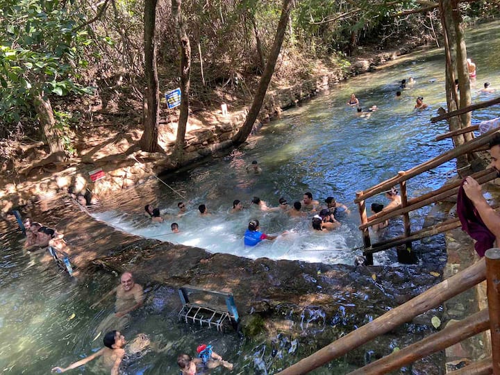 Rio Natural Quente No Condominio E Hotpark A Pe - Rio Quente