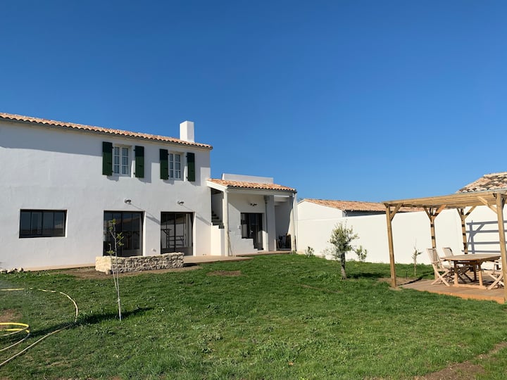Maison Familiale Avec Grand Jardin à Saint Clément - Ars-en-Ré