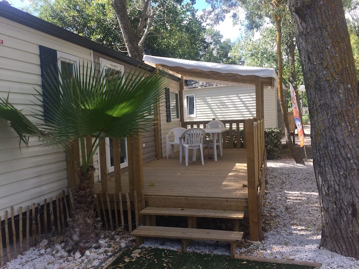Camping Agde 3 éToiles Les 7 Fonds 
Mobil Home - Vias