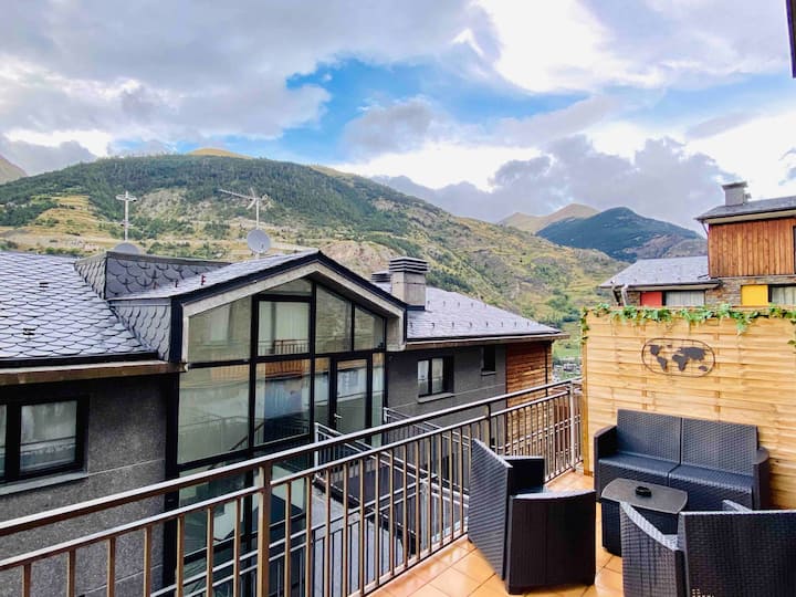 Canillo:terrace+pk Fre+w 500mb+nflix/hut1-005213. - Andorra la Vieja