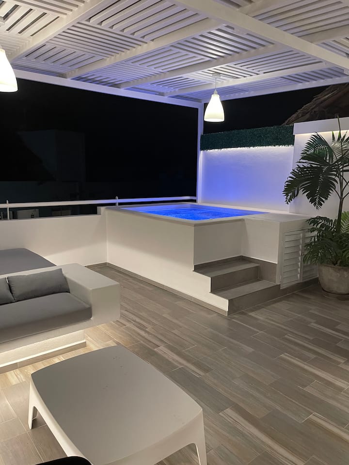 Departamento En Acapulco Diamante,con Roof Garden - Acapulco