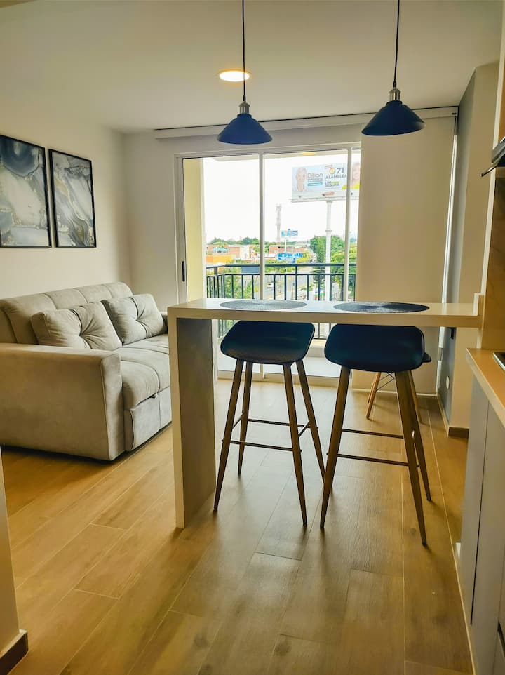 Loft Moderno,seguro,15 Min De La Calle De La Salsa - Cali
