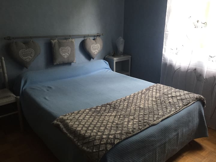 Chambre "Mésange" Dans Maison Calme Avec Jardin - Vierzon