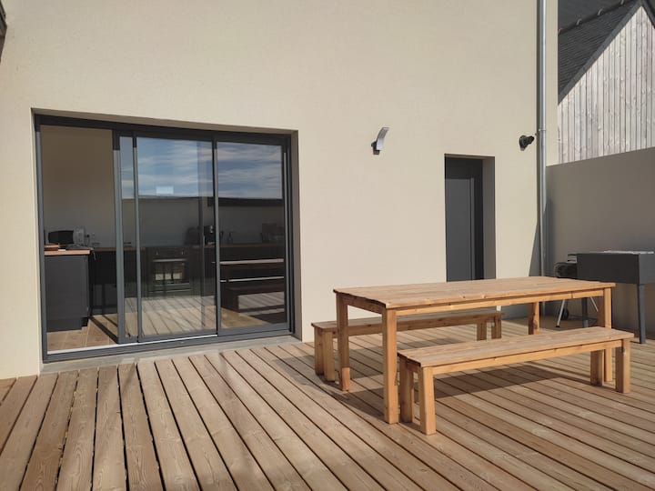 Maison 4 Pers+1 Bébé, Lumineuse, Proximité Mer - Saint-Malo