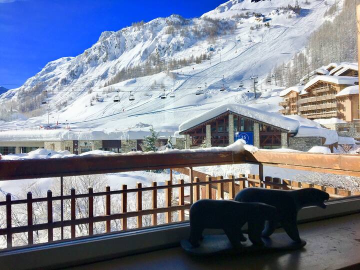 Charmant Appartement De 2 Chambres Sur Les Pistes - Val-d'Isère