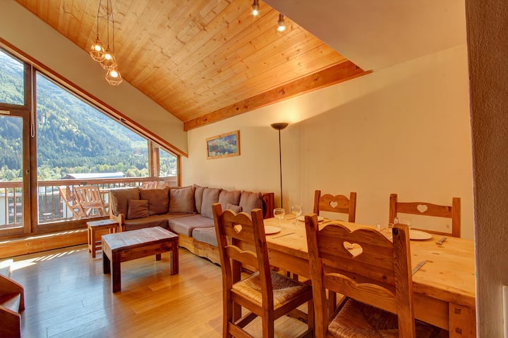 Les Pecles - Apartment With Magnificent View. - 샤모니