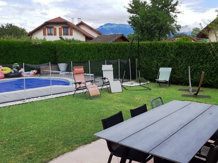 Maison Cosy, 4 Chambres, Piscine / Annecy En Vélo - Annecy
