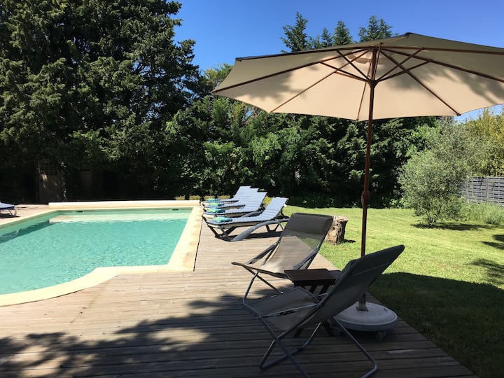 Beau Mas, Piscine Et Jardin, 10 Min à Pied D'uzès - Uzès
