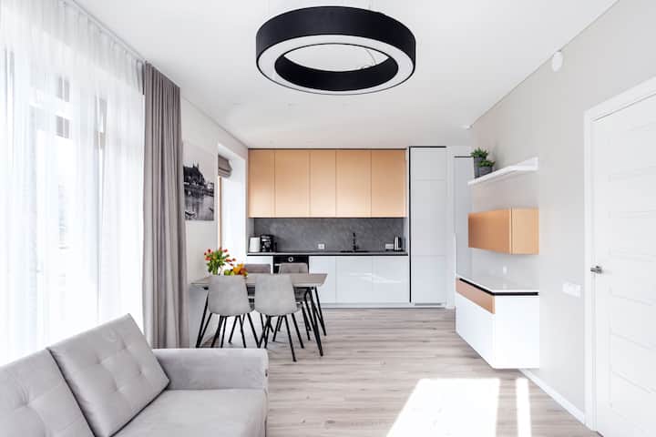 #Stayhere -Central Castle View Riverside Apartment - Vilnius