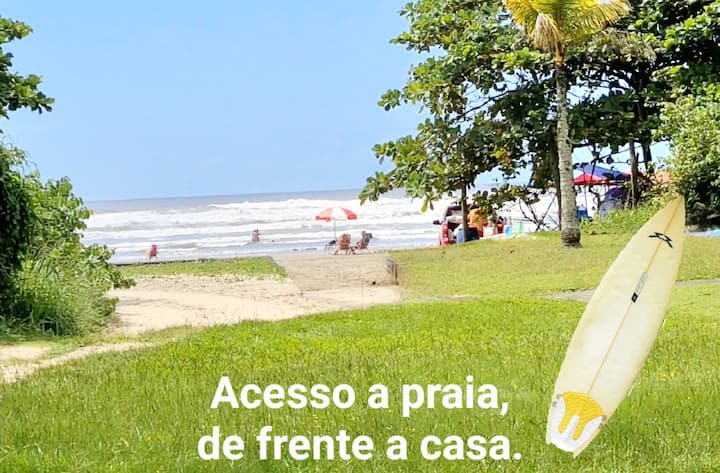 Casa Pé Na Areia, 4 Suites - Bertioga
