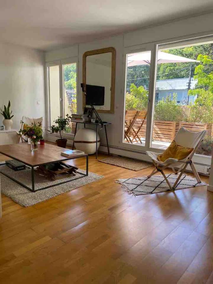 Appartement 2 Chambres Calme Avec 2 Terrasses - Poissy