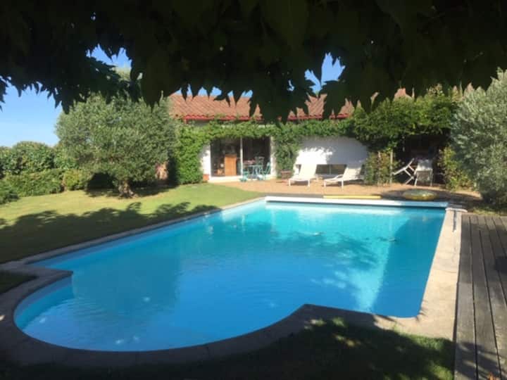 Studio Dans Pool House Independant - Saint-Pée-sur-Nivelle