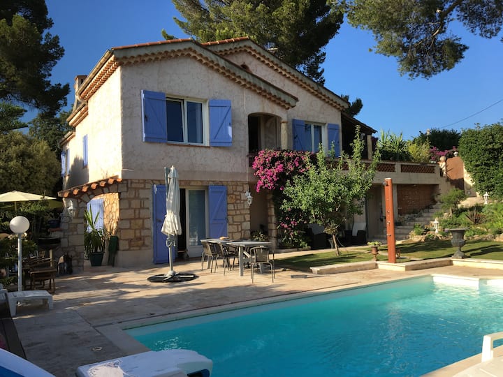 1er Etage Villa Proche Centre  Cannes Avec Piscine - Le Cannet