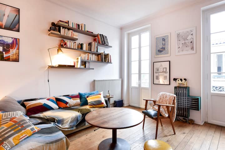 Appartement De 85m2 Bordeaux Centre- St Michel - Gare de Bordeaux Saint-Jean