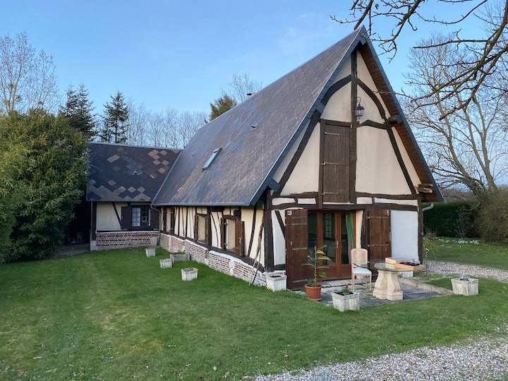 Nice 3br Home In Bosgouet, 1h15 From Paris W Wifi. - Bourg-Achard