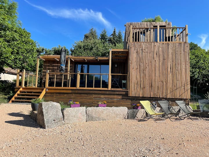 « Lou Mas » Chalet Avec Très Belle Vue Dominante. - Lac du Moulinet