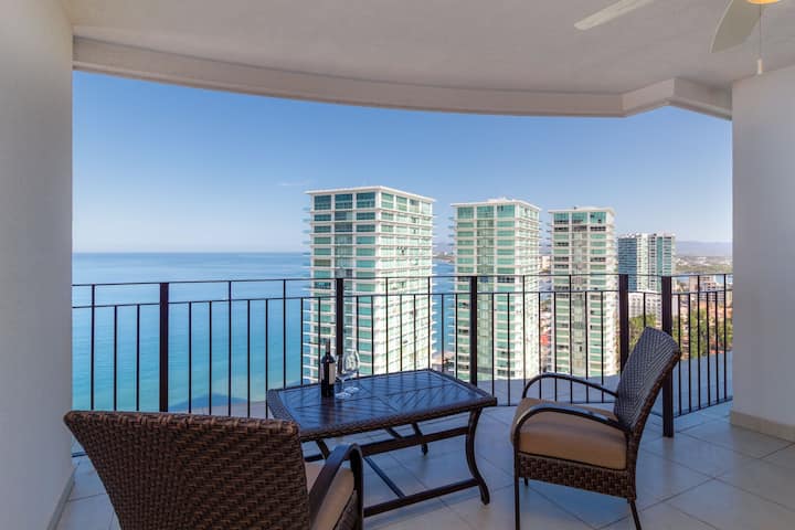 Impresionante Apartamento De Lujo 22 F Grand Venetian - Puerto Vallarta