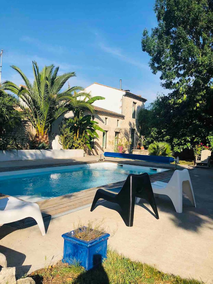 Studio & Piscine-cosy -Gay Friendly - Chaillevette - Saint-Augustin