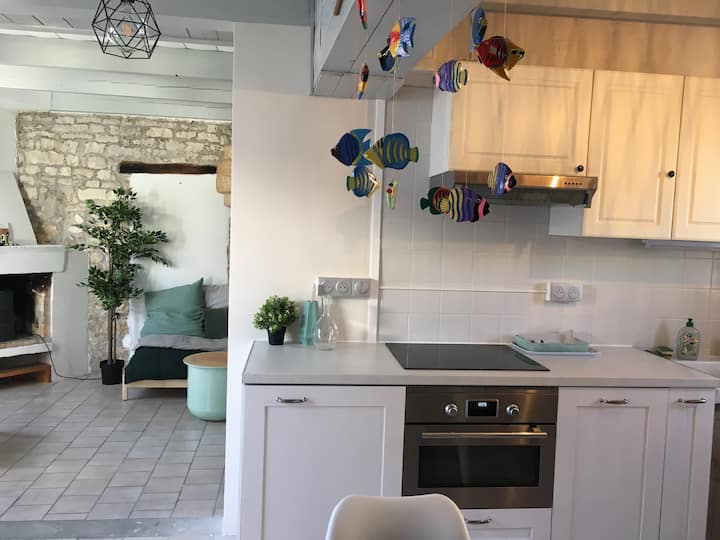 Petite Maison De Charme Dans Le Coeur De Village - Sainte-Marie-de-Ré
