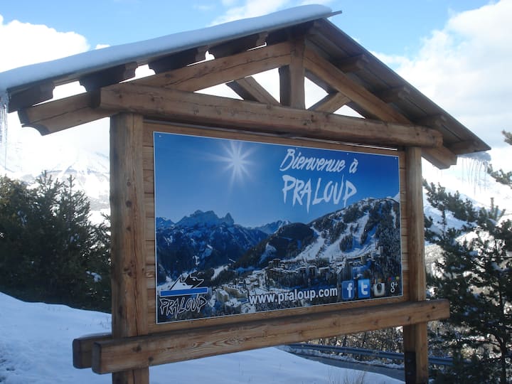 Pra Loup. Studio/mezz. 5 Pers.proximitétélécabine. - Barcelonnette